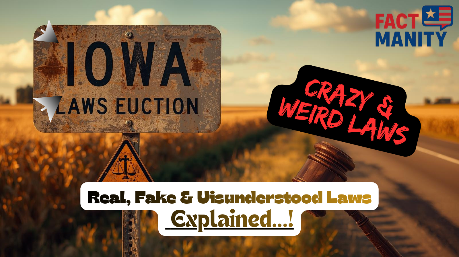 Crazy & Weird Laws in Iowa: Unbelievable Rules That Actually Exist